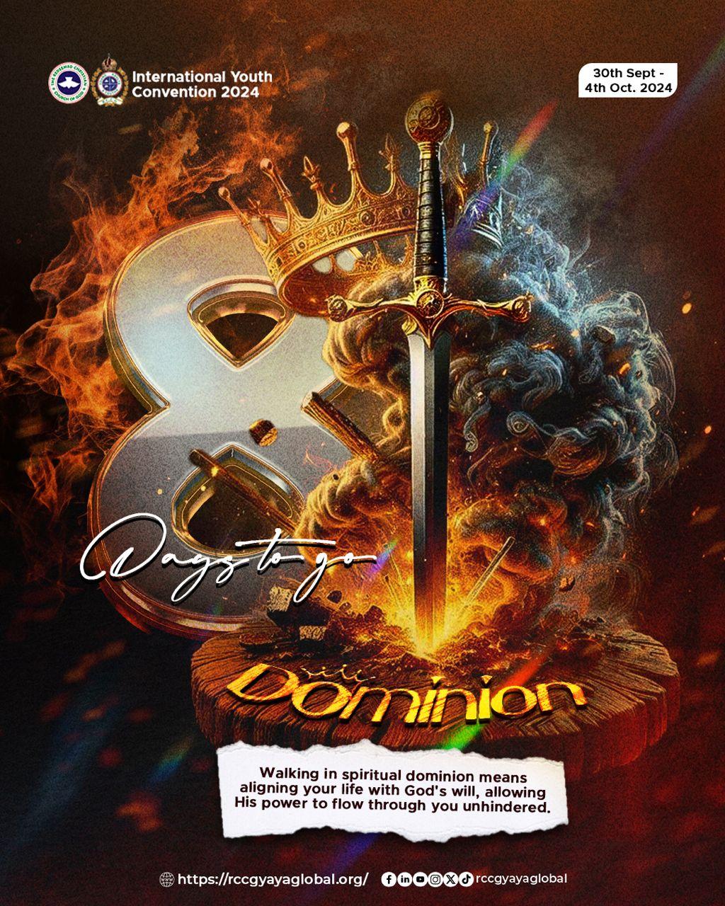 8 Days to IYC 2024: Embrace Your Dominion!